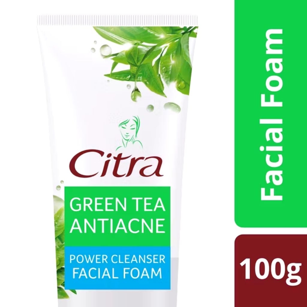 Jual Citra Green Tea Anti Acne Facial Foam Oily Skin 100 gr | Shopee ...