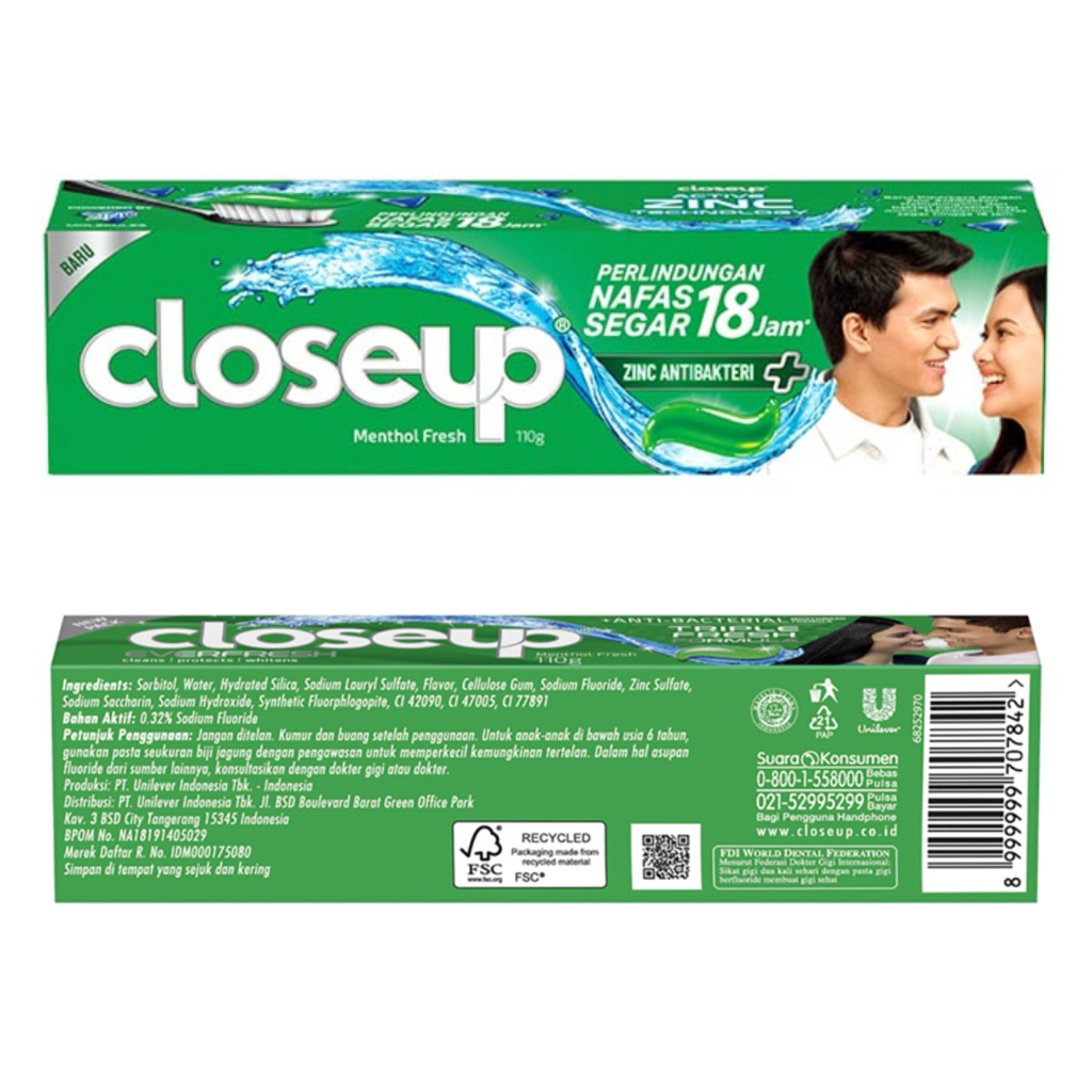 Jual Close up pasta gigi everfresh 110gr | Shopee Indonesia