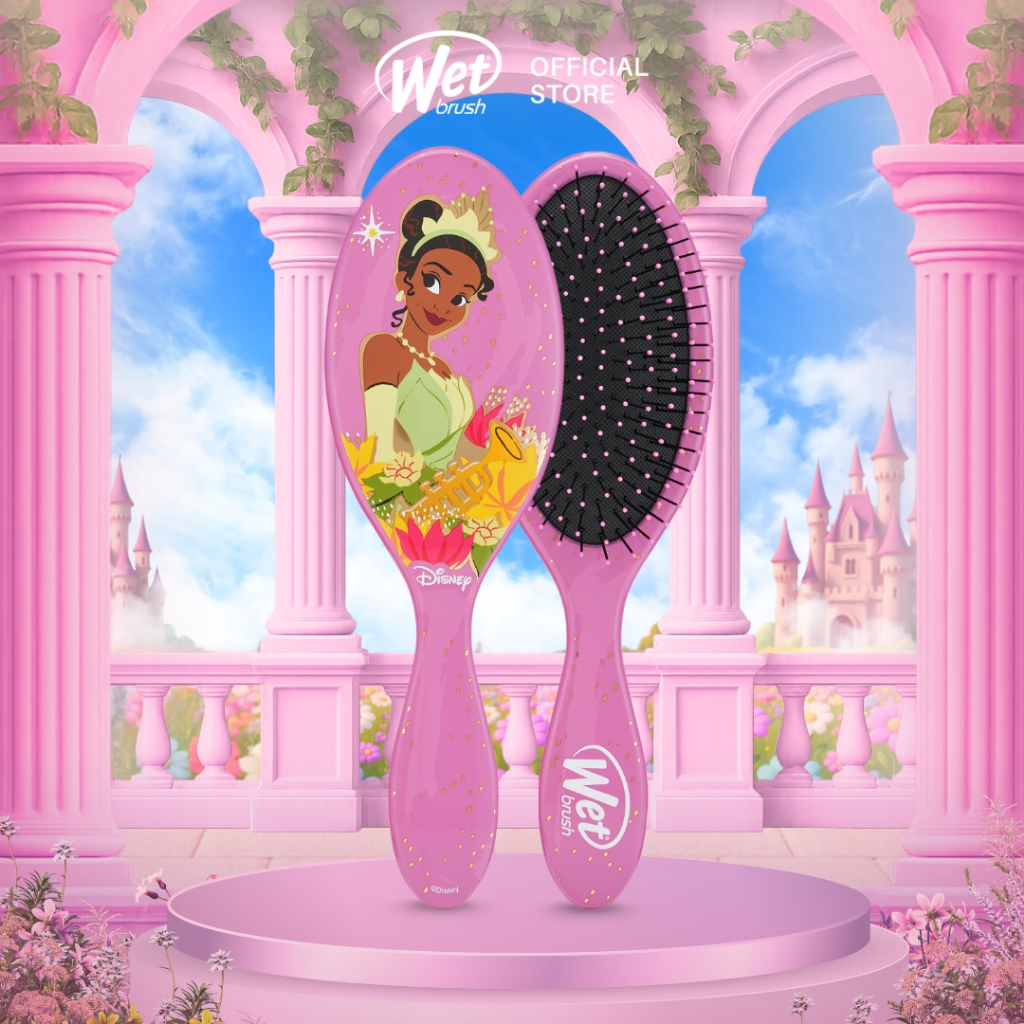 Jual The Wet Brush Disney Princess Ultimate Tiana | Shopee Indonesia