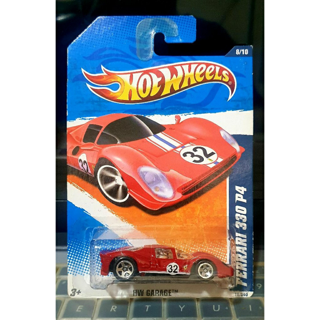 Jual EXLUSIVE HOT WHEELS FERRARI 330 P4 RED AKTA | Shopee Indonesia