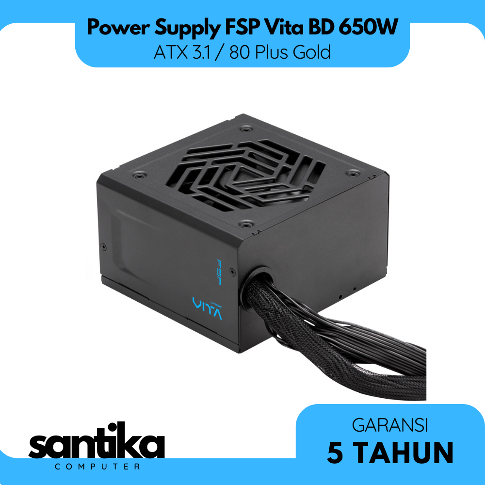 Jual Power Supply FSP Vita BD 650W 80+ Bronze ATX 3.1 PSU 650 Watt | Shopee Indonesia