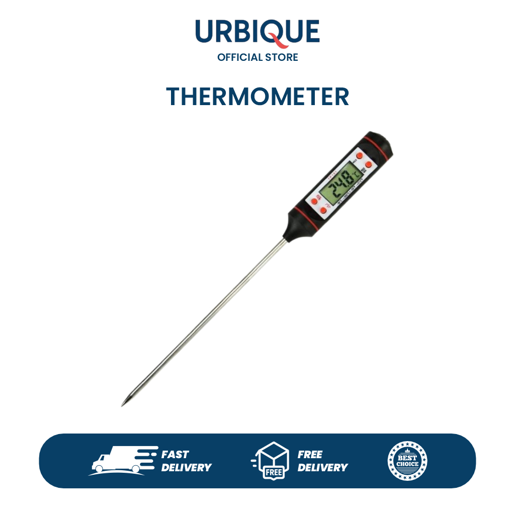 Jual Termometer Digital Multifungsi - Ukur Suhu Minyak Goreng/Daging ...