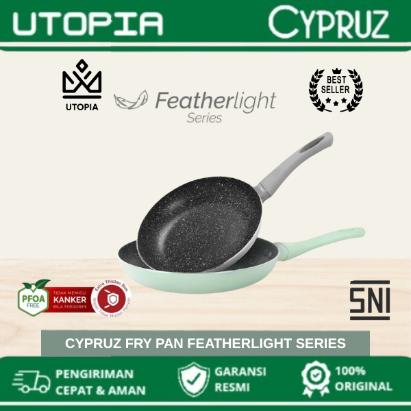 Jual Cypruz Wajan Penggorengan Anti Lengket Fry Pan Featherlight Series | Shopee Indonesia
