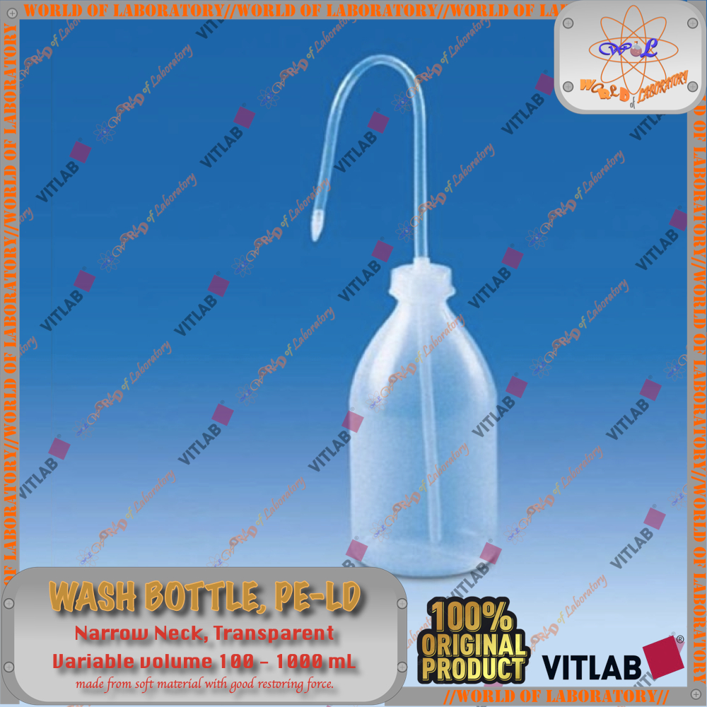 Jual VITLAB Wash Bottles PE-LD (Botol Cuci/ Botol Semprot), Variable ...