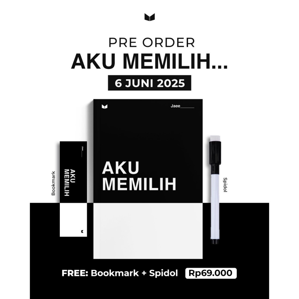 Jual Pre Order Buku - AKU MEMILIH - Jaee - Mediakita | Shopee Indonesia