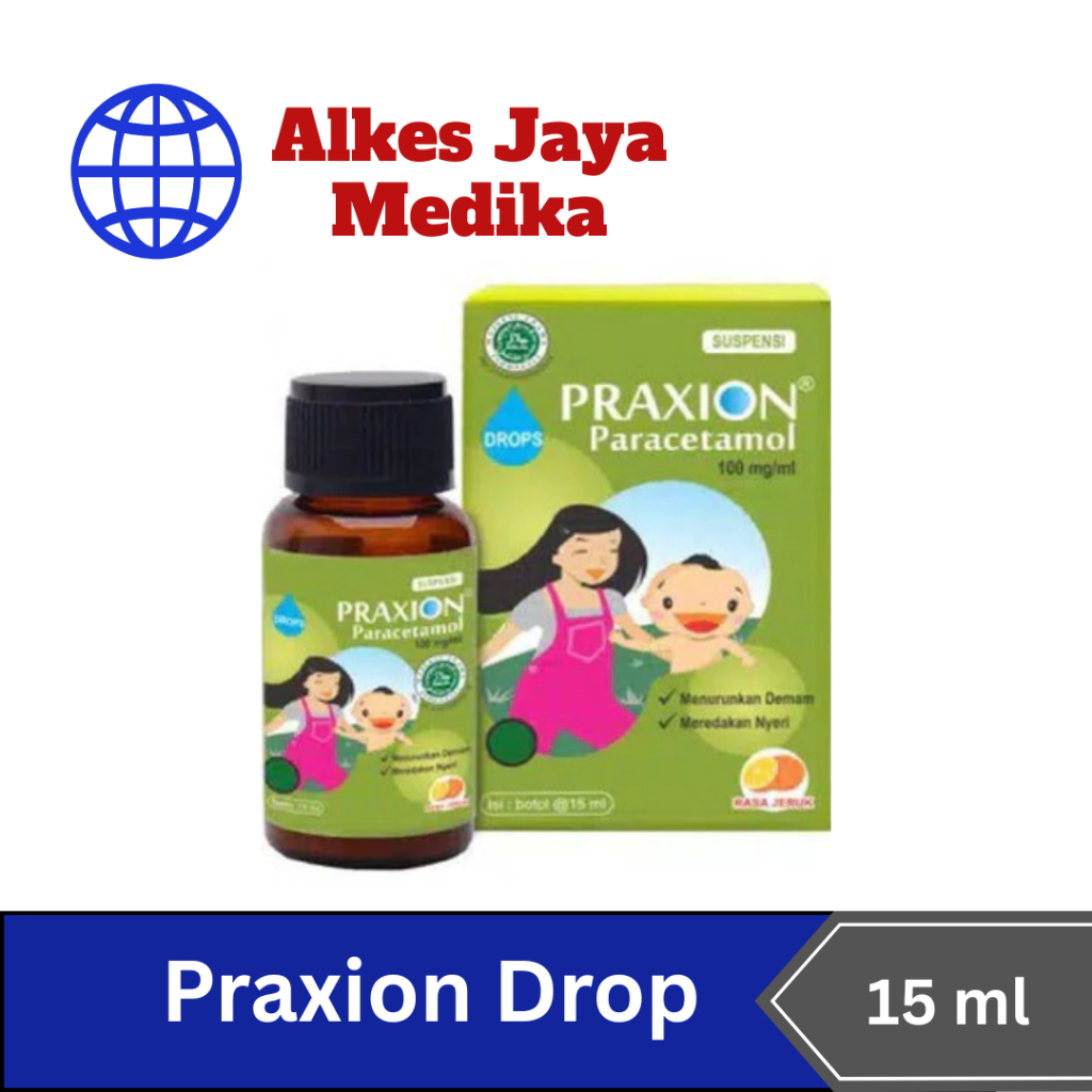 Jual Praxion Drops 15ml Rasa Jeruk - Menurunkan Demam Anak / Bayi ...