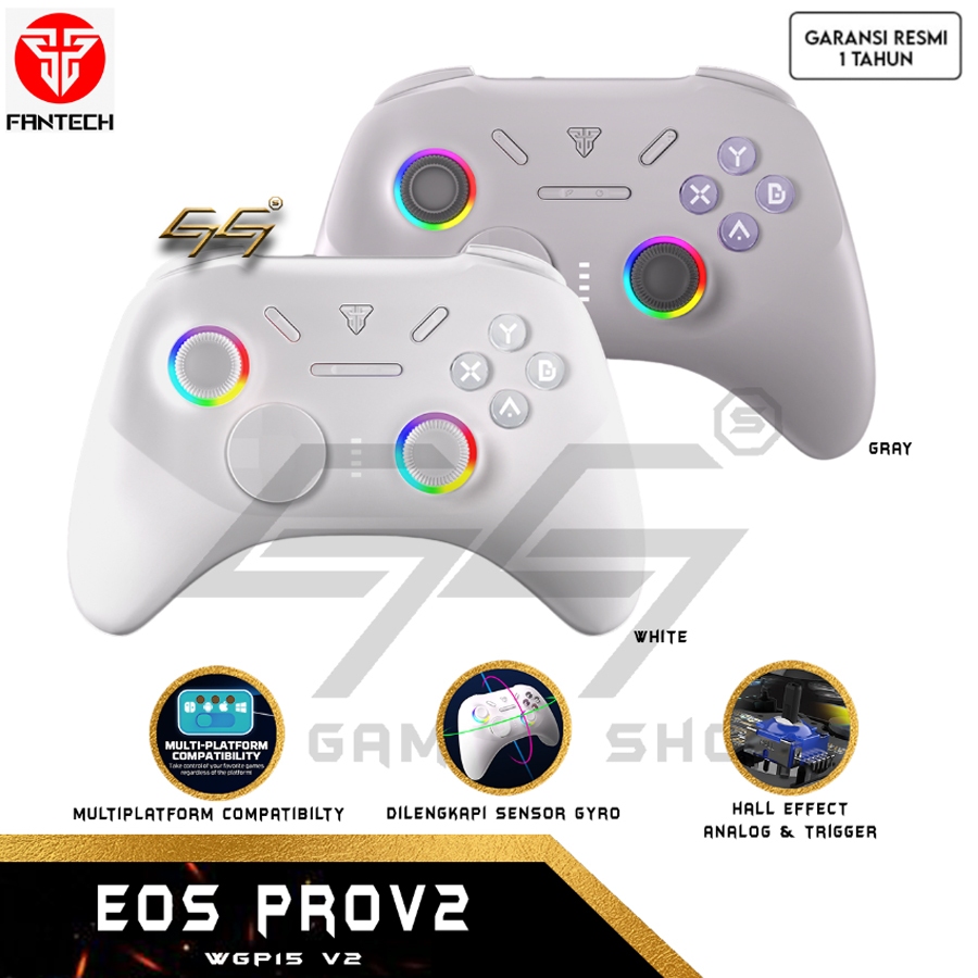 Jual Fantech EOS II Pro WGP15V2 Wireless Gamepad Hall Effect Joystick ...