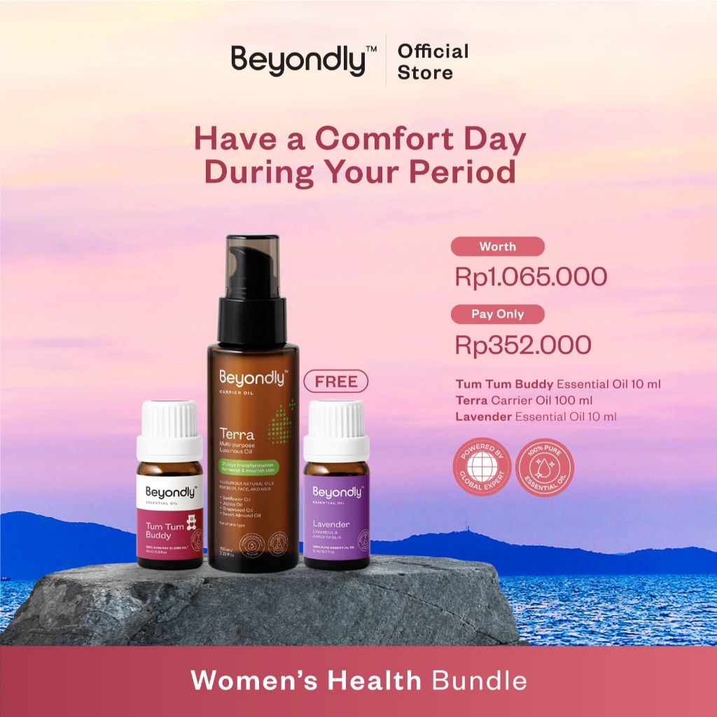 Jual [BUY 2 GET 3] Beyondly Women's Health Tum Tum Buddy Essential Oil ...