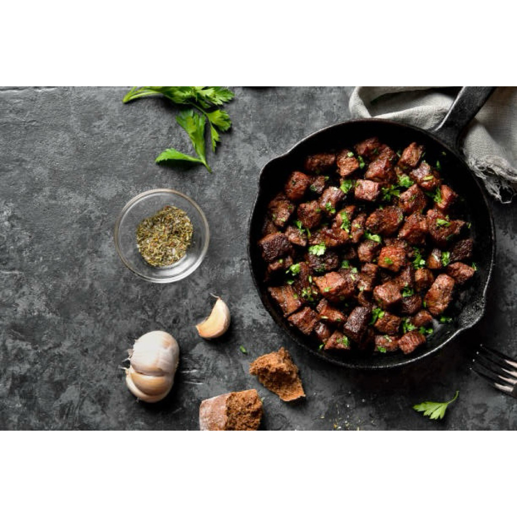 Jual [READY TO COOK] WAGYU MB 8-9 Daging Sapi Beef Saikoro Cut 20 mm ...