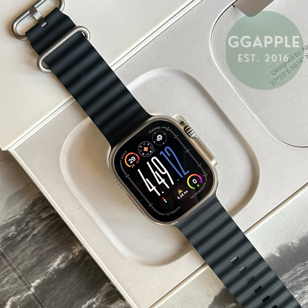 Jual Apple Watch Ultra 49mm Midnight Ocean Band Gen 1 Fullset Original ...
