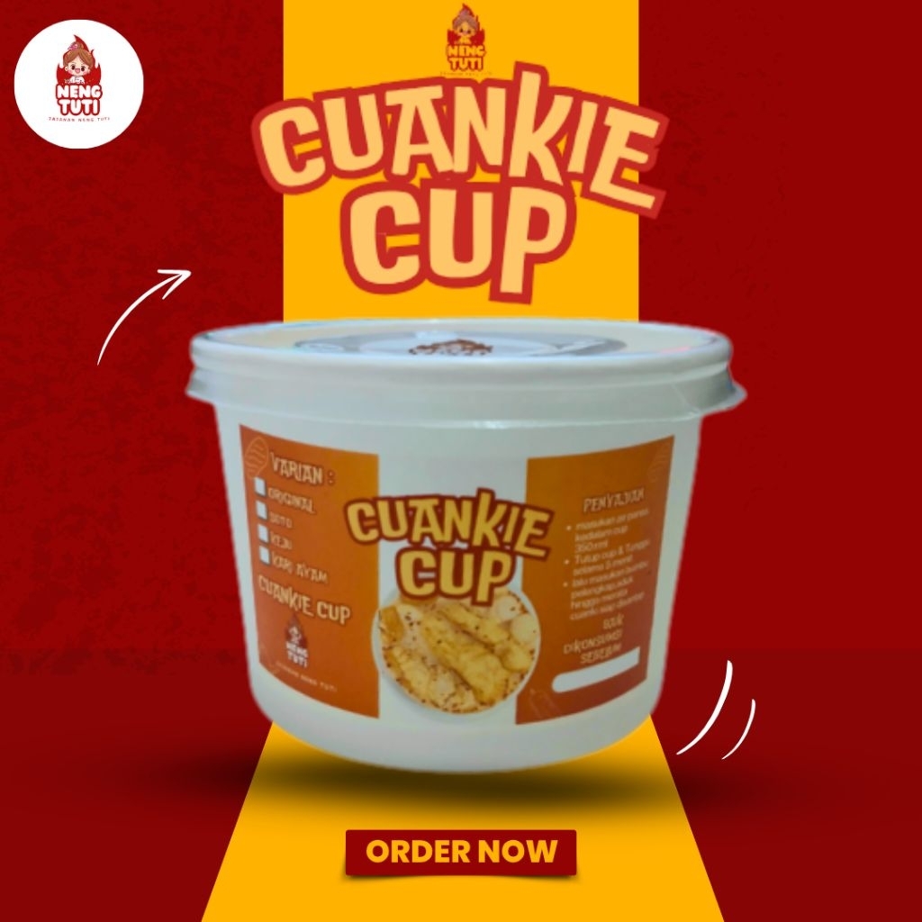 Jual cuankie Cup cheese / cuanki instan jajanan neng tuti | Shopee ...