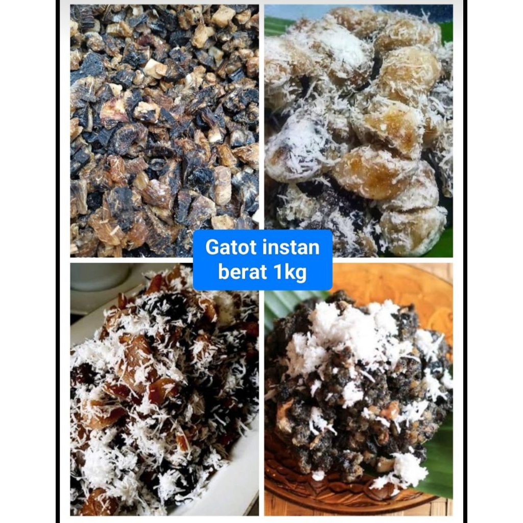 Jual Gatot instan makanan jadul 1kg | Shopee Indonesia