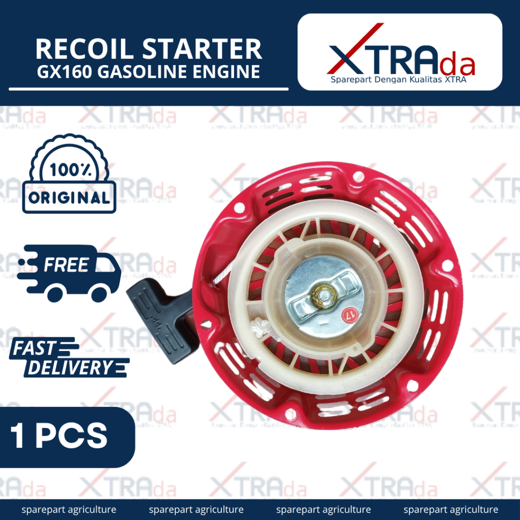 Jual Recoil Starter Selahan recoil Stater GX160-GX200 Recoil Starter Assy Gx160 | xtradapart ...