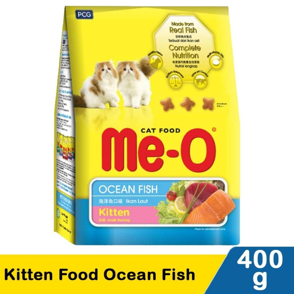 Jual Me-O Kitten Food Ocean Fish 400g | Shopee Indonesia