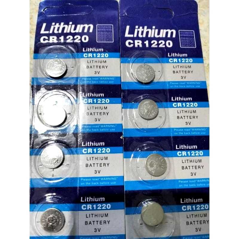 Jual BATERAI CR1220 LITHIUM CR 1220 / 3V / BATRAI / CR1220 (ym) | Shopee Indonesia