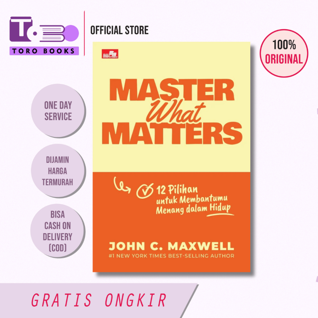 Jual Master What Matters: 12 Pilihan untuk Membantumu Menang dalam ...