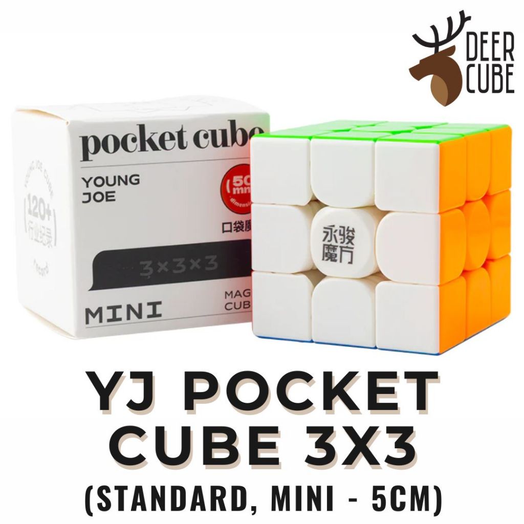 Jual YJ Pocket Cube 3x3 Mini 5 cm - Cubes Magnetic Stickerless Yongjun Yong Jun M 5cm Magnetik ...
