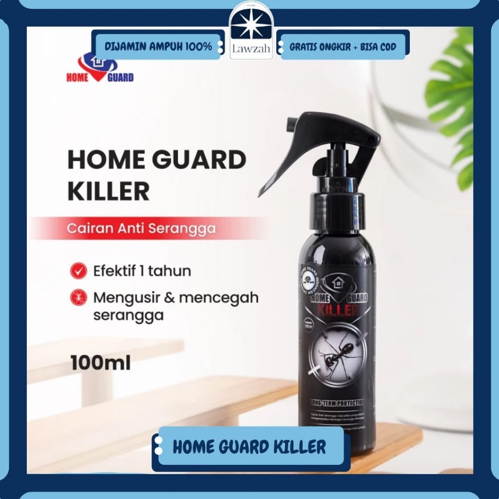 Jual HOME GUARD KILLER 100ml Cairan Anti Semut / Kecoa / Rayap / Kutu ...