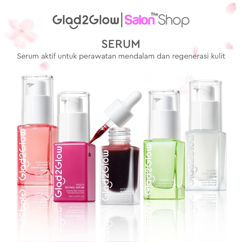 Jual G2G GLAD2GLOW Pomegranate Serum | AHA Peeling | Acne | Yuja ...
