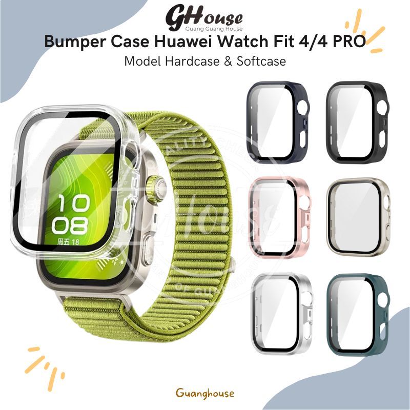 Jual Bumper Case Huawei Watch Fit 4 / Fit 4 PRO Case Hardcase Huawei ...