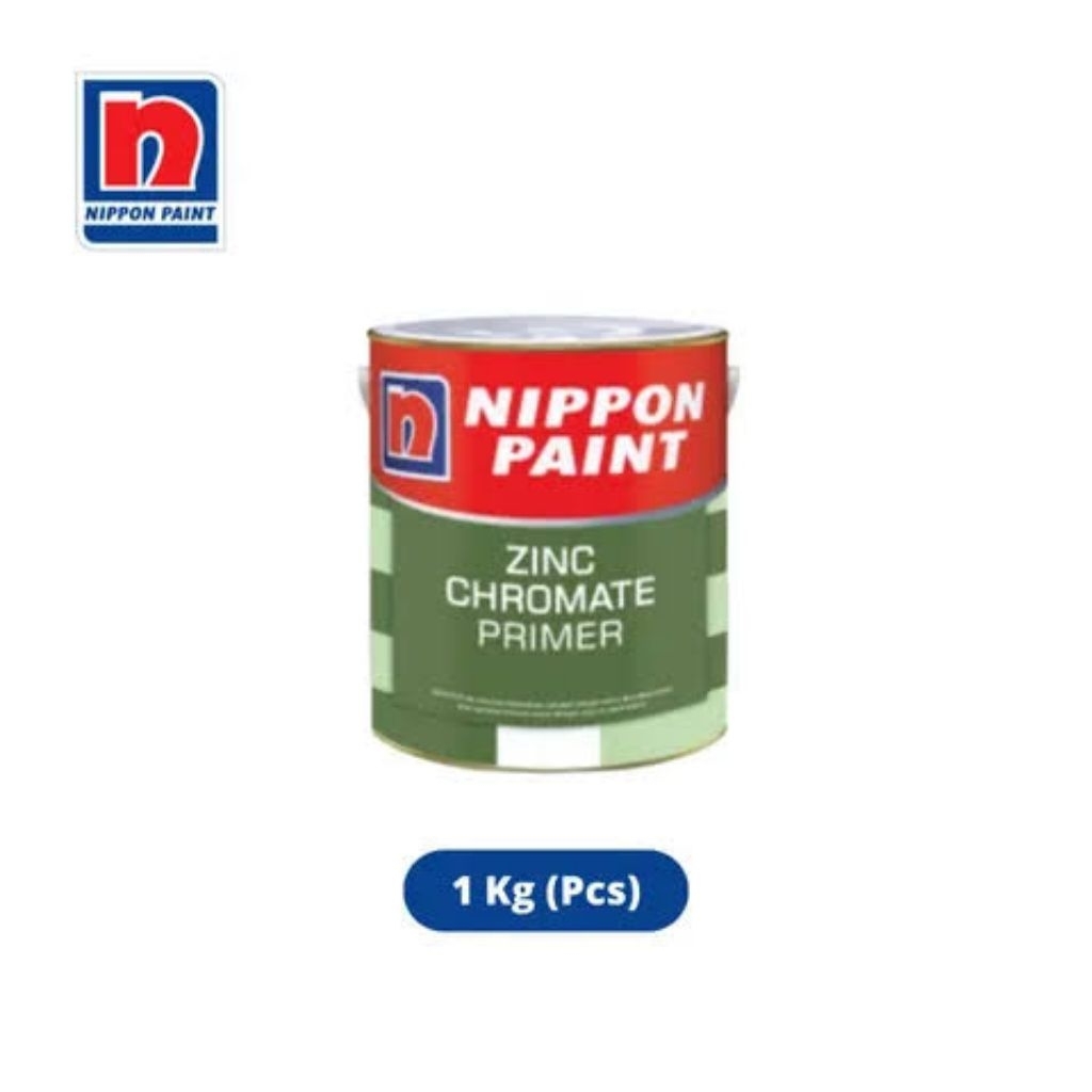 Jual Cat Dasar Besi Nippont Paint Zinchromate primer 1kg Cat Anti Karat - Green | Shopee Indonesia