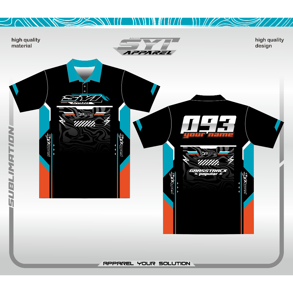 Jual JERSEY RACING Jersey Racing Custom Full Printing Jersey drag Balap ...