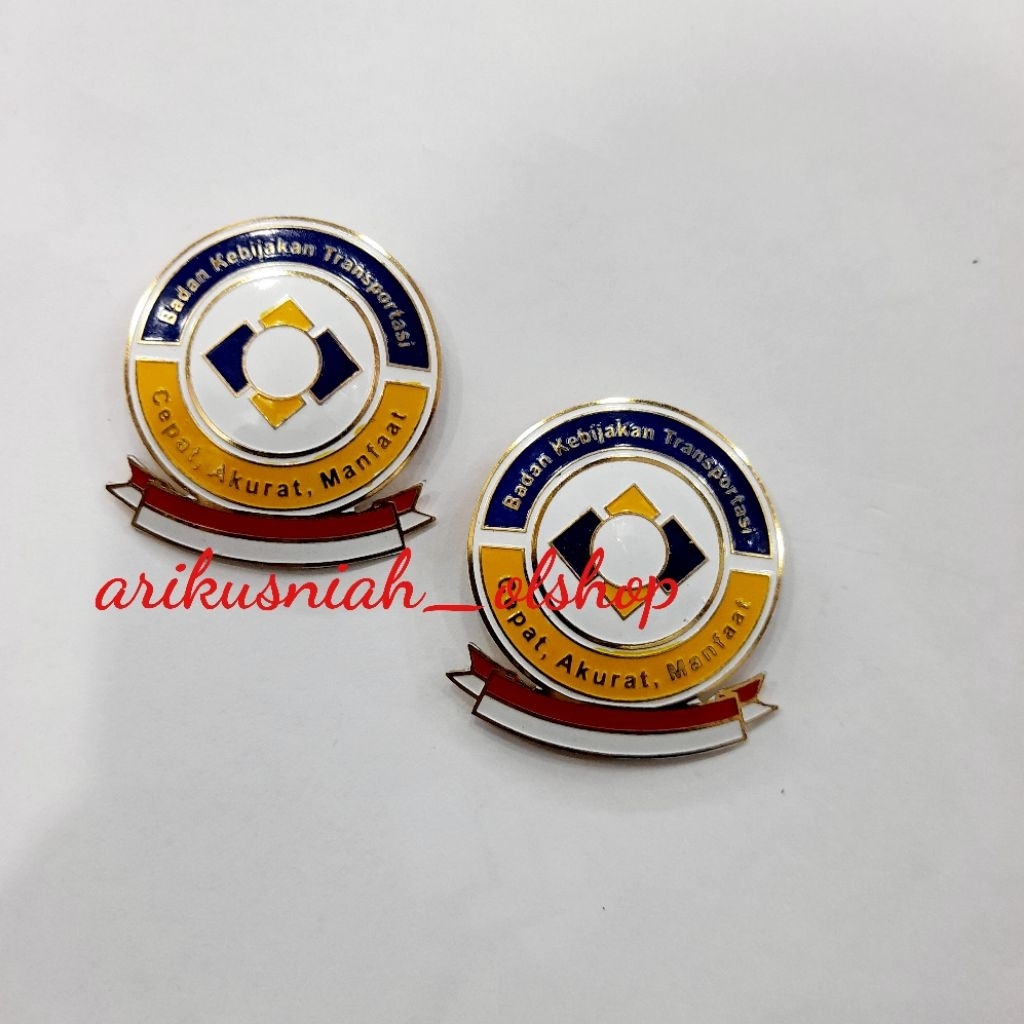 Jual pin BKT#BADAN KEBIJAKAN TRANSPORTASI pin logam kuningan magnet ...