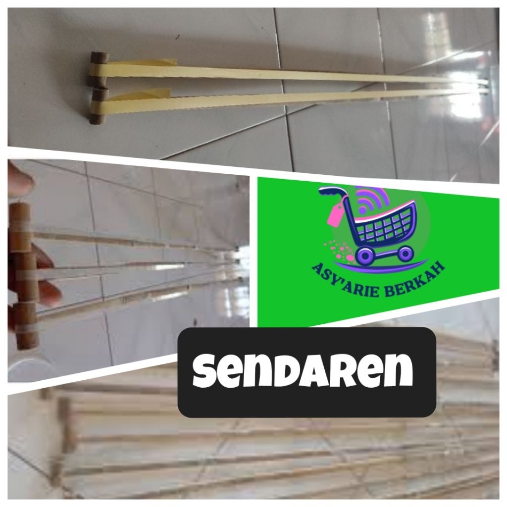 Jual Sendaren/Sawongan Layangan Ukuran 100cm | Shopee Indonesia