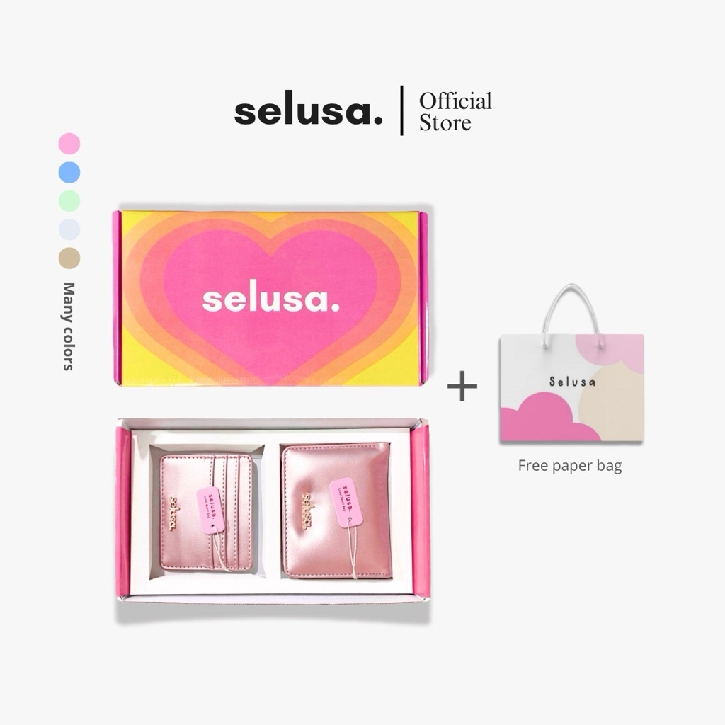 Jual SELUSA WALLET BUNDLING CUTE RAINBOW | Bundling Dompet Cute Rainbow ...