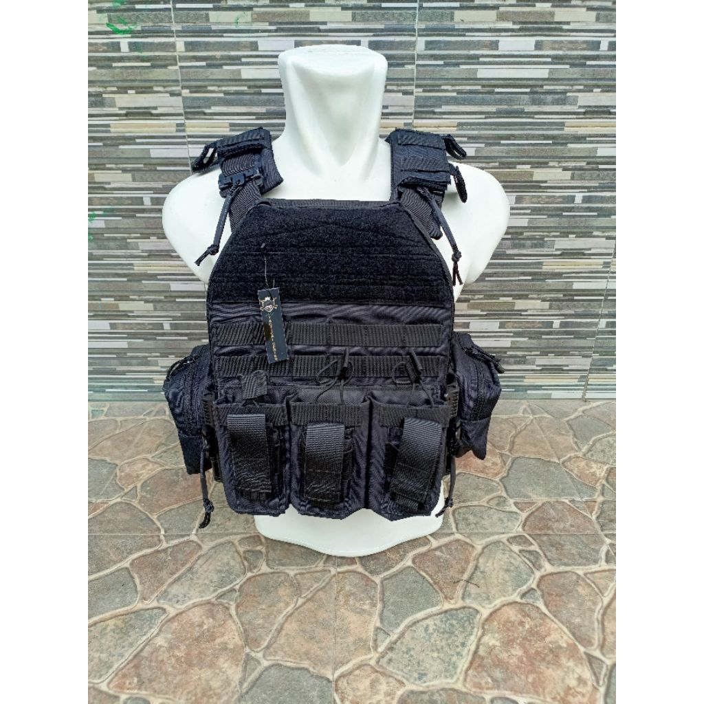 Jual body vest model black mamba terbaru/ New bodyvest black mamba ...