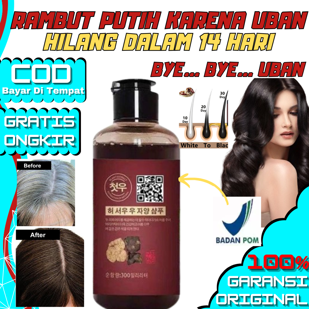 Jual YURIZUMI NANMEI Polygonum multiflorum Sampo Shampoo Shampo ...
