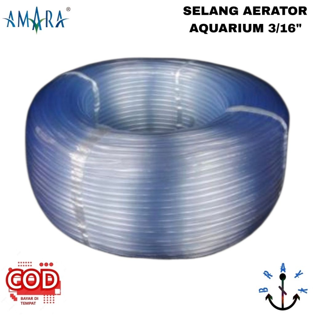 Jual Selang Aerator Aquarium Selang Aerator 3/16" Panjang 100Meter ...