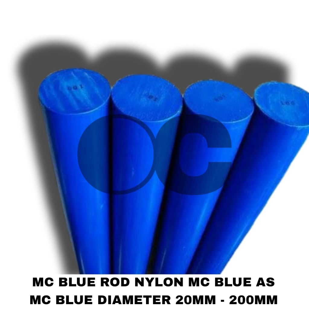 Jual MC BLUE ROD NYLON MC BLUE AS MC BLUE DIAMETER 60MM X 100CM ...