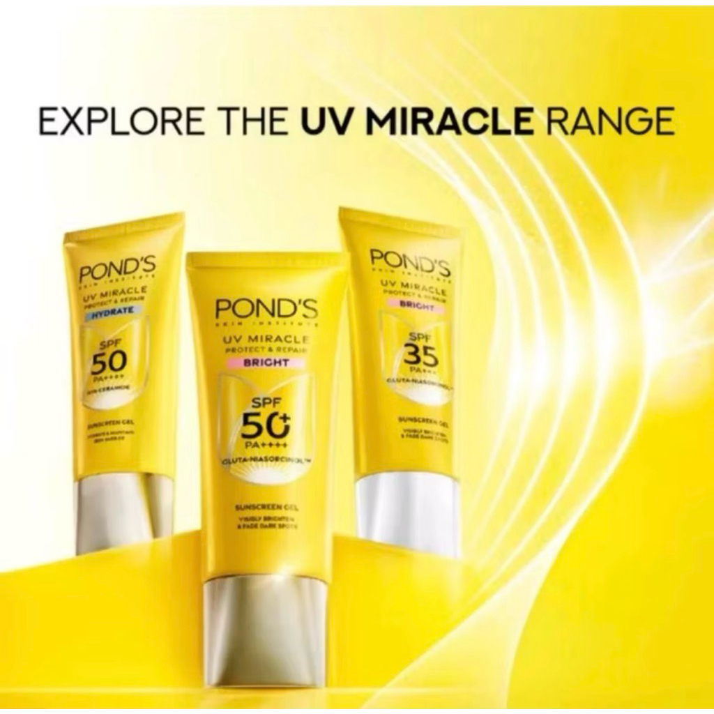 Jual PONDS POND’S UV Miracle Protect & Repair Sunscreen Gel SPF 35/50 ...