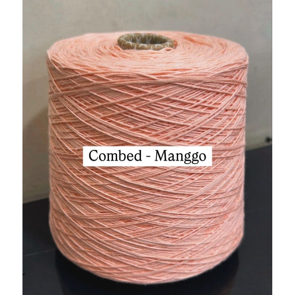 Jual Benang Katun Solid Polos Combed - Cotton Combed Yarn - Wearable ...