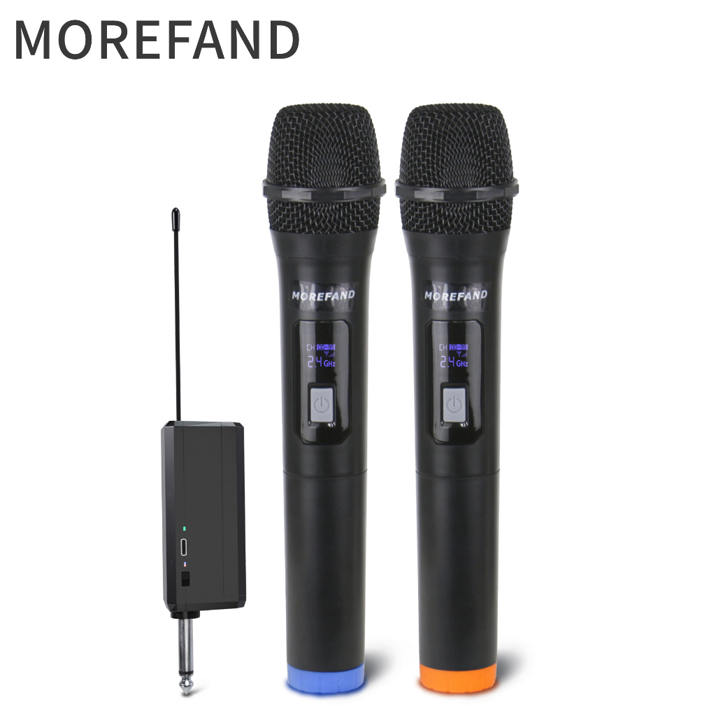 Jual MOREFAND Profesional MICROPHONE WIRELESS 308 MIC Mikrofon Nirkabel ...