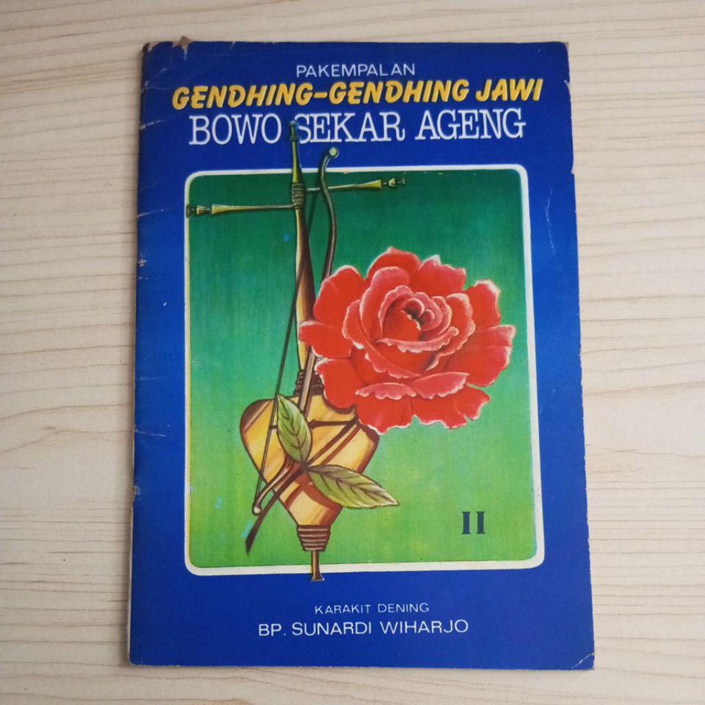 Jual BUKU PAKEMPALAN GENDHING GENDHING JAWI BOWO SEKAR AGENG II ...