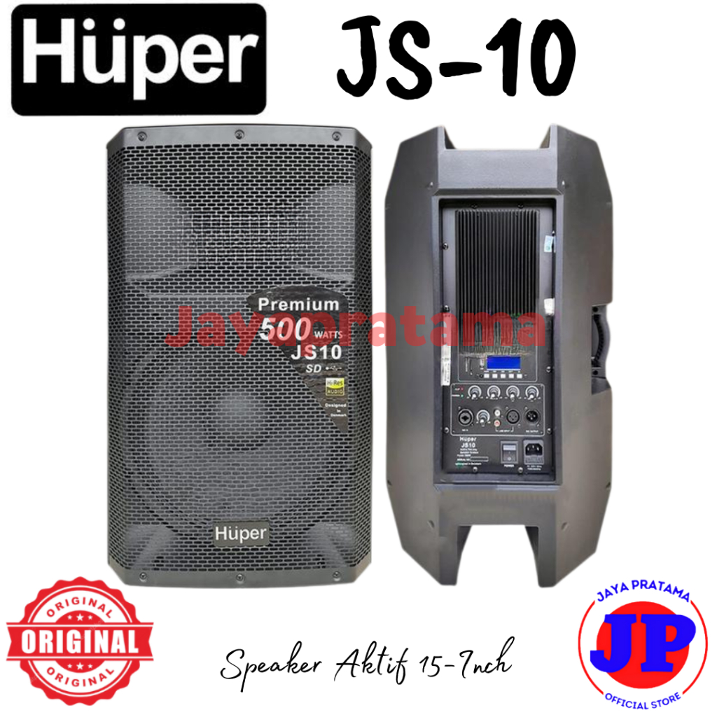 Jual Huper JS10 Speaker Aktif 15 Inch Original Garansi Resmi JS-10 | Shopee Indonesia