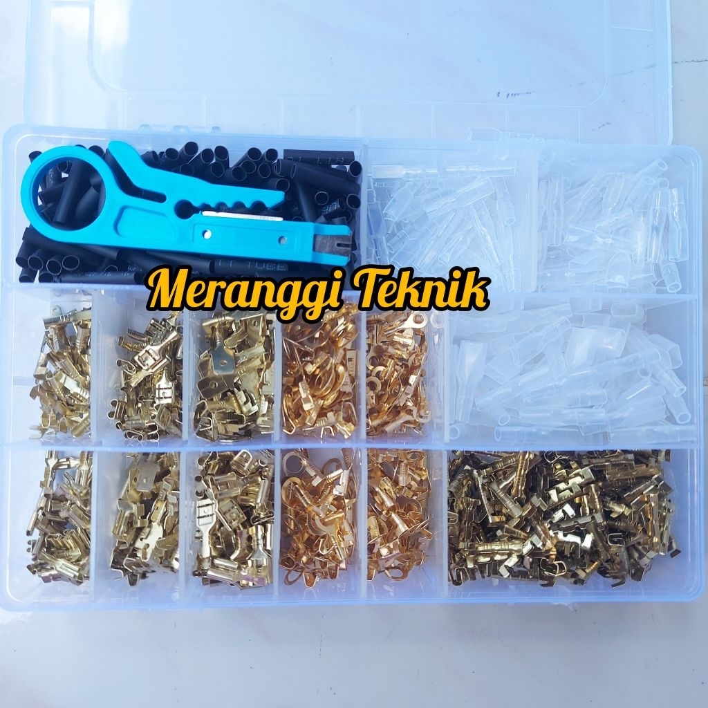 Jual id4450 Terminal sekun skun socket gepeng 1050 pcs + 1 tool ...
