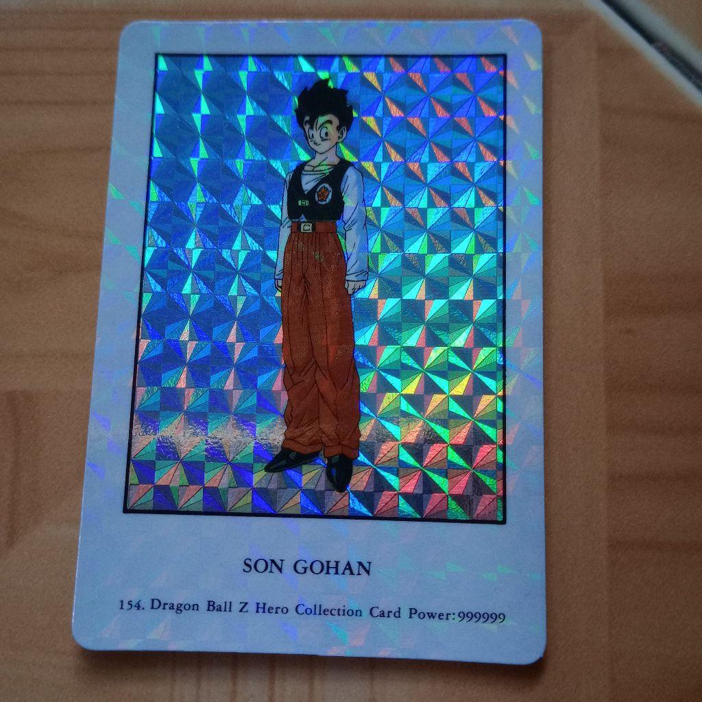 Jual kartu dragon ball hero collection prism Gohan vintage 1993 Bandai ...