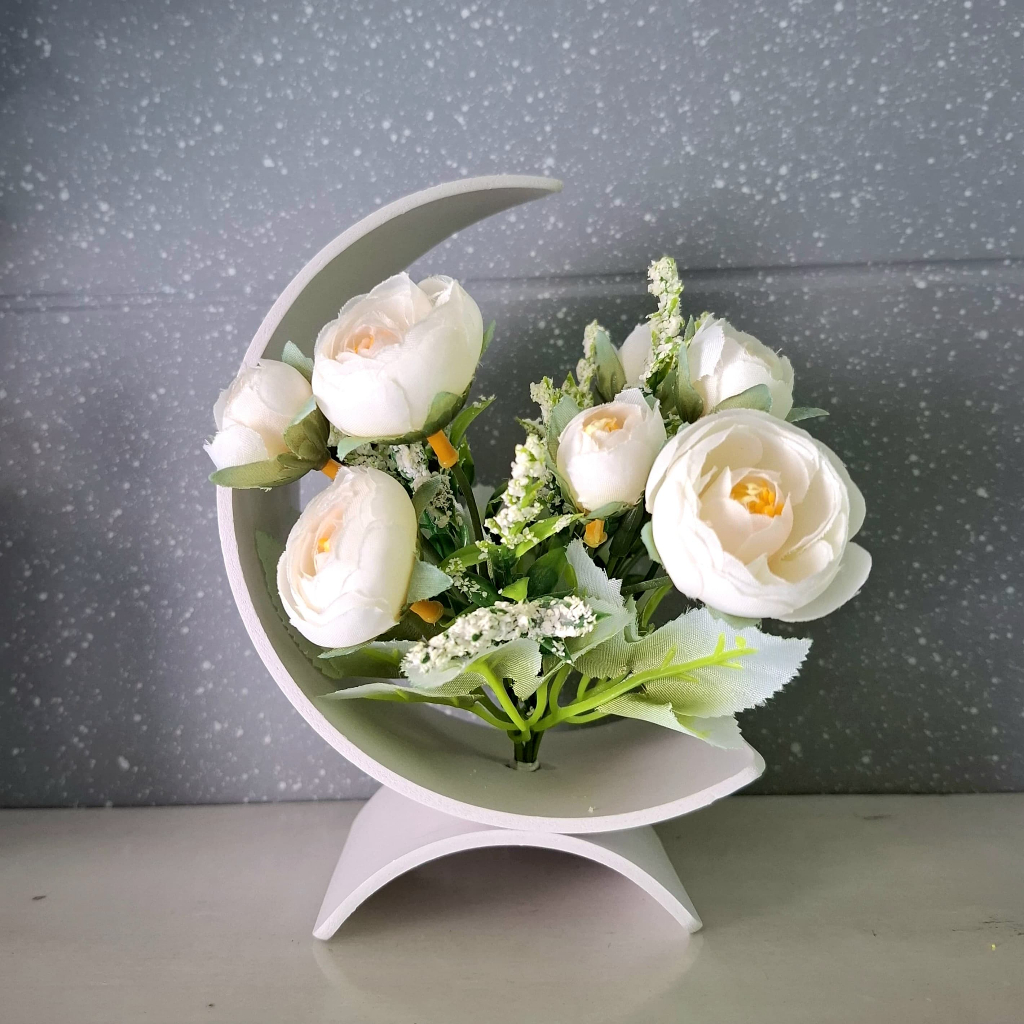 Jual Tanaman Hiasan Minimalis Mawar Mini Buket Bunga Pot Unik Minimalis ...