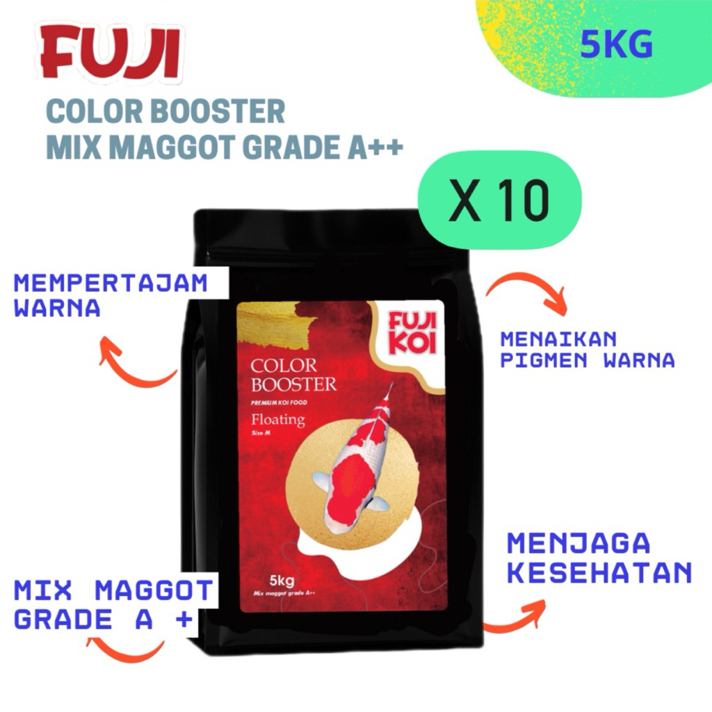Jual FUJIPET (BUNDLING) PAKET USAHA RESELER PAKAN IKAN FUJI COLOR ...