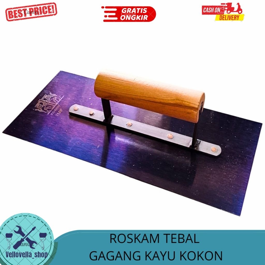 Jual Tapak besi tebal / tapak semen / roskam besi / raskam besi KOKON ...