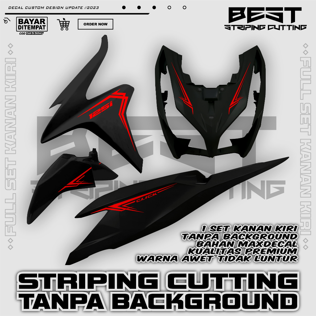 Jual STRIPING CUTTING VARIO KZR VARIO 125 OLD | STIKER CUTTING VARIO ...