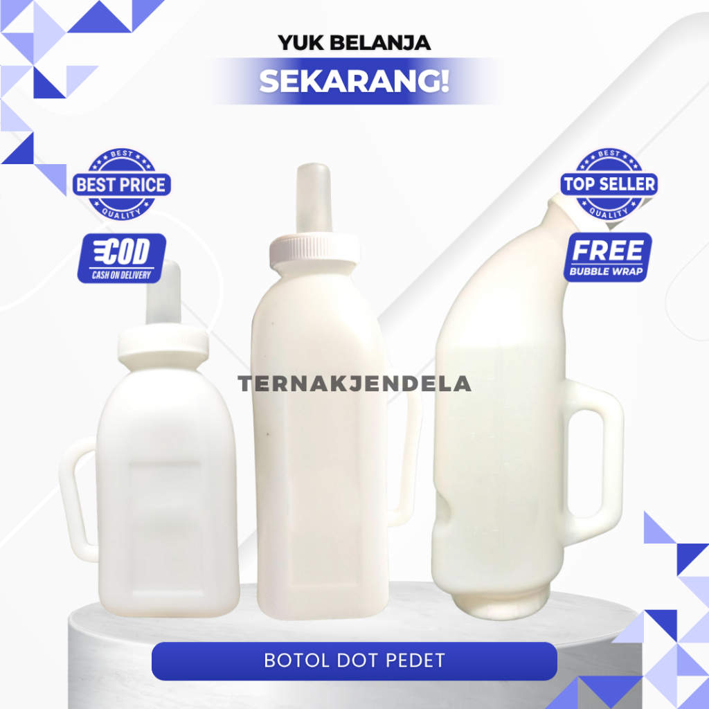 Jual BOTOL DOT PEDET UKURAN 1L - Untuk Anak Sapi dan Kerbau | Shopee ...