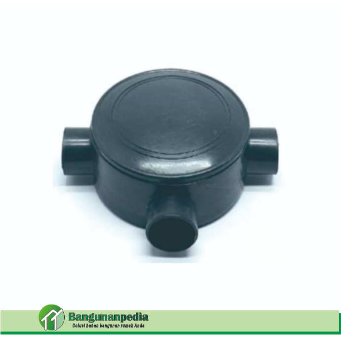 Jual INBOW T-DUS CABANG 3 / INBOW DUS BULAT / DUDUKAN SAKLAR STOP ...