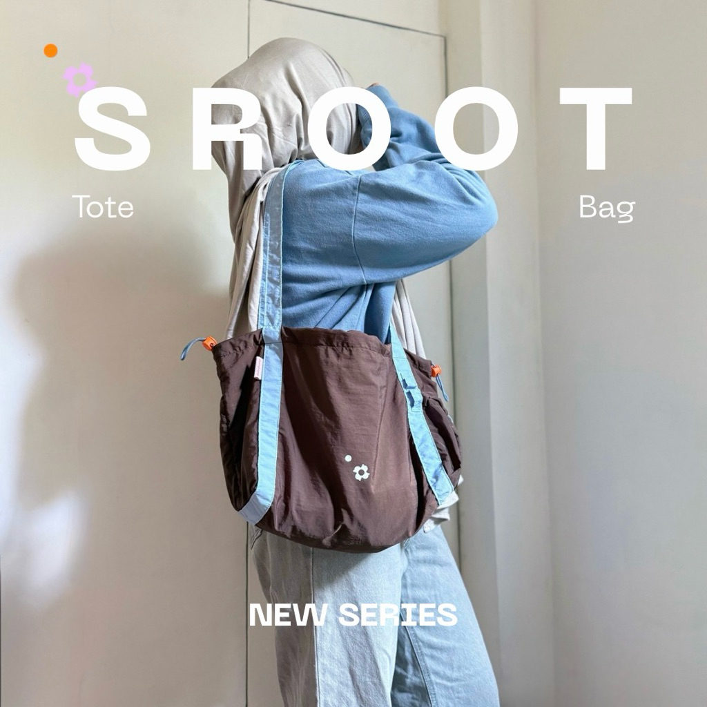 Jual Nnouu SROOT Bag | Totebag Reversible | Tas Serut Bahu Olahraga ...