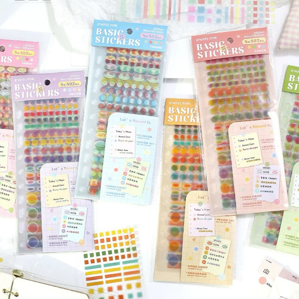 Jual BIG SIZE BASIC STICKER SET | Shopee Indonesia