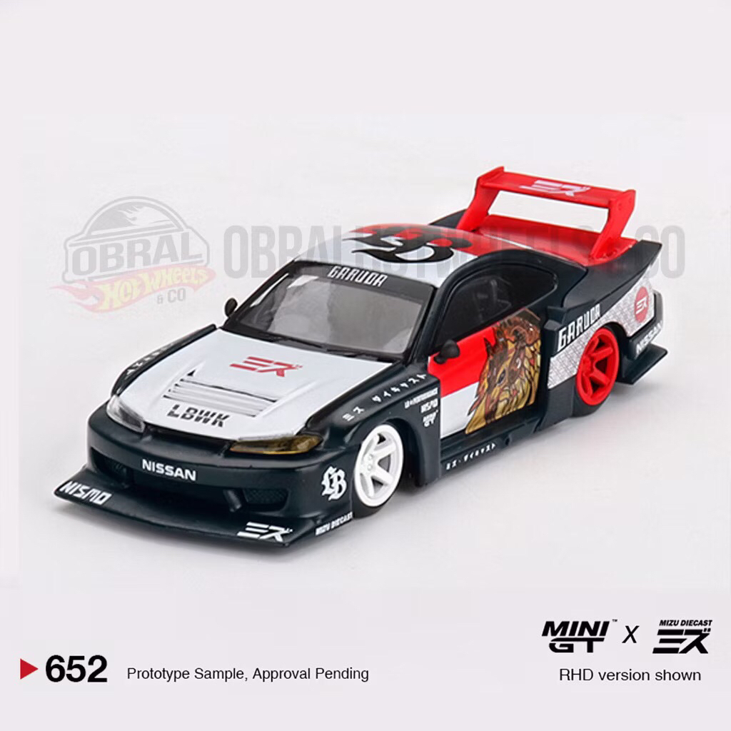Jual Mini GT 652 - Nissan SILVIA (S15)“GARUDA” MINI GT x MIZU Diecast ...