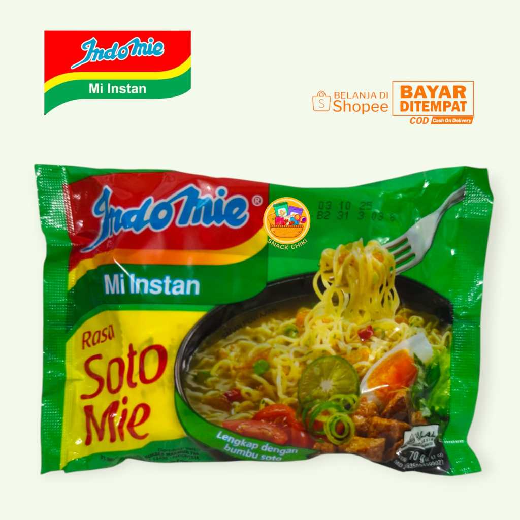 Jual INDOMIE DENGAN RASA SOTO MIE HARGA PER 5 PCS | Shopee Indonesia